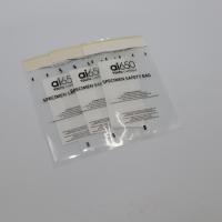 China Disposable Clear Specimen Package Bag With Self-Adhesive Seal for sale