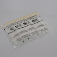 China Biohazard Specimen Transport Bags 7-Slot Lab Self-Adhesive Closure With Document Pouch Bags for sale