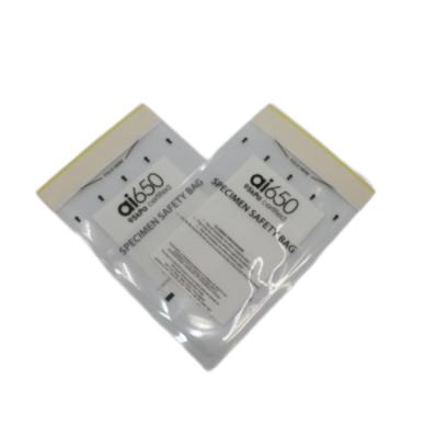 China 3 Layers Disposable Autoclave Biodegradable Specimen Bag for sale