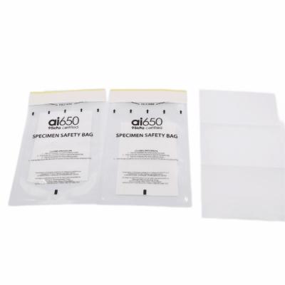 China Disposable Food LDPE Customized Gravure Printing Specimen Bag for sale