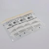 China Customized Disposable Biohazard 3 Layers Sealed Specimen Transport Bag For Un3373 Packaging for sale