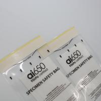 China Custom Printing Polyethylene 95kPa Specimen Bags Transparent for sale