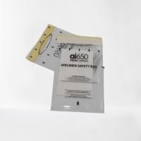 China Disposable Clear Plastic Ziplock Medical Biohazard Specimen Bag Customized for sale