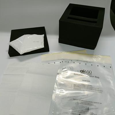 China Chemical Biohazards Specimen Transport Bag Zip Lock For Laboratory Use for sale