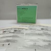 China Customized Plastic Ziplock Biohazard Specimen Bag Zipper Seal Medical for sale