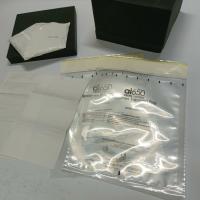 China Un3373 Transparent Transport 95Kpa Absorbent Sealed Zip Specimen Bag With Pouch for sale