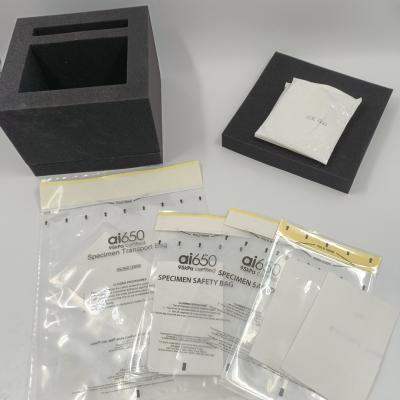 China Plastic Ziplock  95kpa Biohazard Bags Custom Design for sale