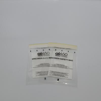 China 3 Layer Plastic Disposable Biohazard Bags Medical Specimen Transport for sale