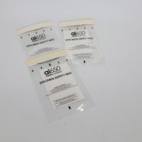 China Custom Printed Plastic Zip Self Lock Medical Specimen Biohazard Bag Transparent for sale