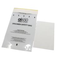 China Biochemical Sample 7 Slot Custom Printed Specimen Safety Bag Transparent for sale