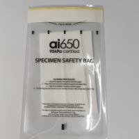 China Customized Lab Specimen Biohazard Bags With Absorbent Pad Ziplock Sealing for sale