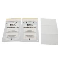 China Clear Lab Plastic Transport Biohazard Specimen Bag Custom Self Sealing for sale