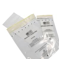 China Medical Biohazard Self Adhesive Transport Specimen Bag Disposable for sale