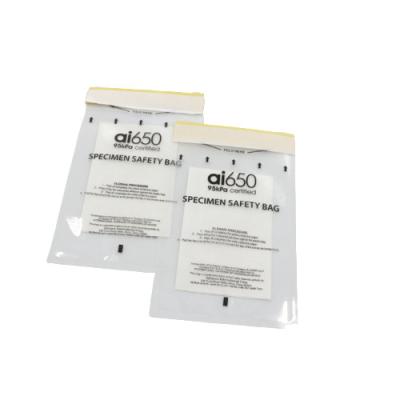 China Custom Packaging IATA Biohazardous 95kPa Transport Bags for sale