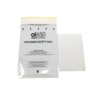 China Self Adhesive Biohazard Medical Specimen Bags Leak Proof Transparent for sale