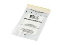 China LDPE Medical Disposable Biohazard Sample Bag With Special Biological Symbol for sale