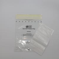 China High Performance Print Colored Film 95kPa Zipper Bag Hold Document And Specimen for sale