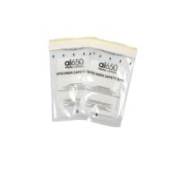 China Pathological Test PE Biological Specimen Bag Medical Test Bag Can Write for sale