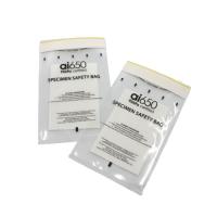 China Medical Testing Biological Transport 95KPA Specimen Bag Self Adhesive for sale