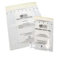 China Biosafety Self Sealing Specimen Transport Bag Medical Sampling for sale