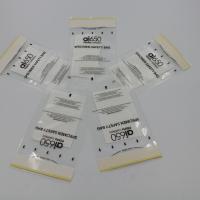 China Seal Plastic Zipper Ziplock 95kPa Biohazard Bag Custom Printing for sale