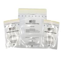 China 95 KPA Customized Biohazard Specimen Self Adhesive Bag Disposable For Laboratory for sale