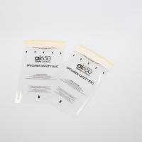 China Medical Plastic Specimen Transport Biohazard Lab Bags With Double Pouches for sale