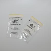 China 2 / 3 Layers Lab Plastic Zip Lock Biohazard Specimen Transport Bags 95kpa for sale