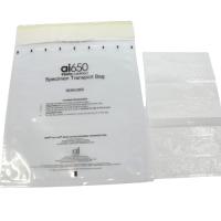 China Medical Self Sealing Plastic Transport Biohazard Specimen Bag Custom Transparent for sale