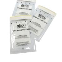 China Custom 95 KPa Medical Clear Biohazard Bags Self Adhesive For Hospital And Lab for sale