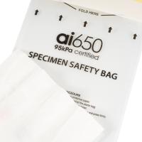 China Medical Zip Lock Biohazard Lab Bags Gravure Printing For Hospital for sale