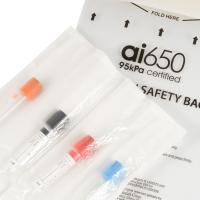 China Biohazard Specimen Zip Lock Bio Safety 95kPa Transport Bag For Lab Hospital for sale