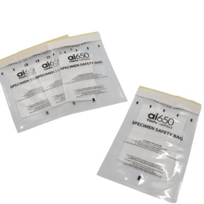 China 95kpa Biohazard Specimen Transport Bag High Pressure Polyethylene for sale