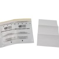 China 95kpa ziplock biohazard specimen bags LDPE Material for sale