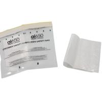 China Double Pocket Zipper Eco Friendly Plastic 95 Kpa Pressure Bags For Liquid Biohazard for sale