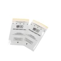 China Lab Biohazard Zipper Autoclave Specimen Ldpe Kangaroo Bags 95kPa for sale