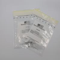 China Laboratory Disposable Ziplock LDPE Biohazard Specimen Transport Bags Customized for sale