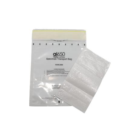 China Lab LDPE Biohazard Zipper Autoclave Specimen Kangaroo Bag Medical for sale