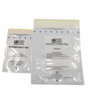 China Specimen Collection Zip Lock Specimen Bag With Resealing Tape for sale
