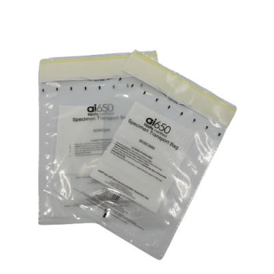 China Smell Proof Resealable Zip Lock 95kPa Biohazard Bags PE Material for sale