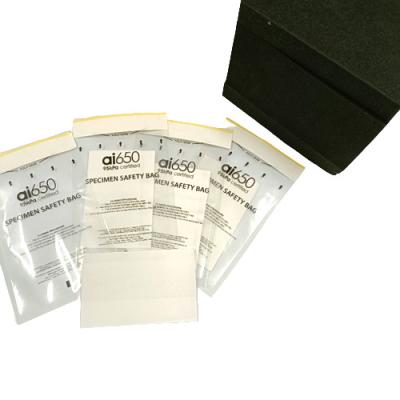 China Specimen Resealable Ziplock Pouch Bag For Medical Usage for sale