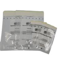 China Customized LOGO 3 Layer 95kPa Specimen Transport Bag Friendly PE Zip Lock for sale