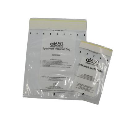China 95kPa Polyethylene Sample Transfer Bag 3.0 Mil Thickness for sale