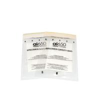 China Medical Transparent Transport 95Kpa Absorbent Sealed Zip Specimen Collection Bag With Pouch for sale