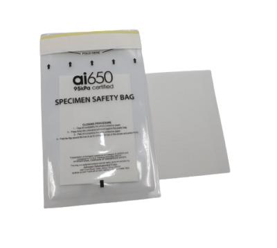 China 95kPa 50μm Biohazard Symbol Printed Infectious Waste Bag for sale