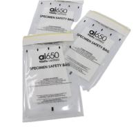 China Polyethylene Clear 95kPa Specimen Transport Bag With Pressure Sensitive Adhesive Closure for sale