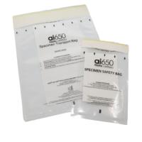 China Polyethylene 95kPa Pressure Range Specimen Transport Bag 168mm X 283mm Size for sale