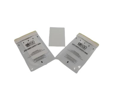 China Clear / White 95kPa Specimen Transport Bag For Pressure Range Of 95kPa for sale