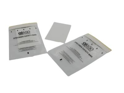 China Medical Biohazard Transport Bag 168mm X 283mm 2 Years -20°C To +50°C for sale