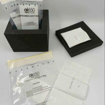 China Heat Sealing 95KPA Specimen Bags With Customizable Temperature And Odor Barrier for sale